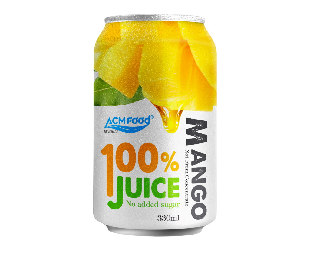 ACM 100% Mango Juice 330ml – Export Quality - ACM Beverage Supplier