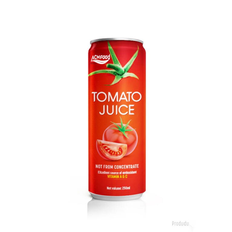 OEM ACM Tomato juice 250ml brand - ACM Beverage Supplier